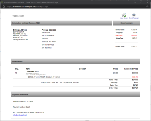Admin Cart – OrderPort University
