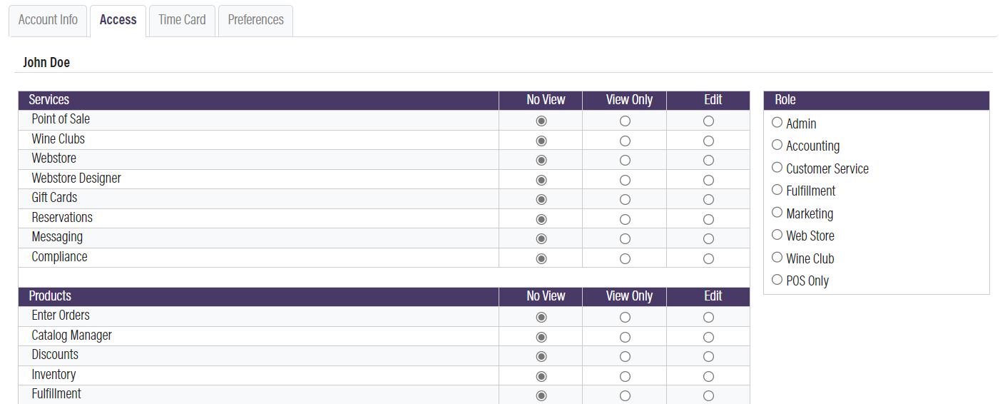 Users Module – OrderPort University
