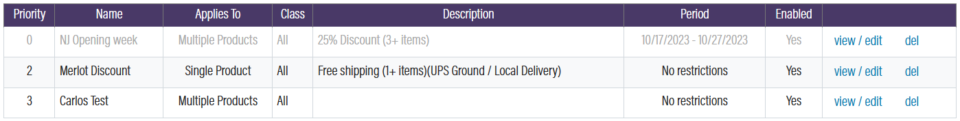 Discounts – OrderPort University