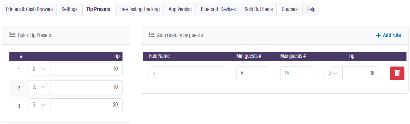 POS Tipping and Auto Gratuity – OrderPort University