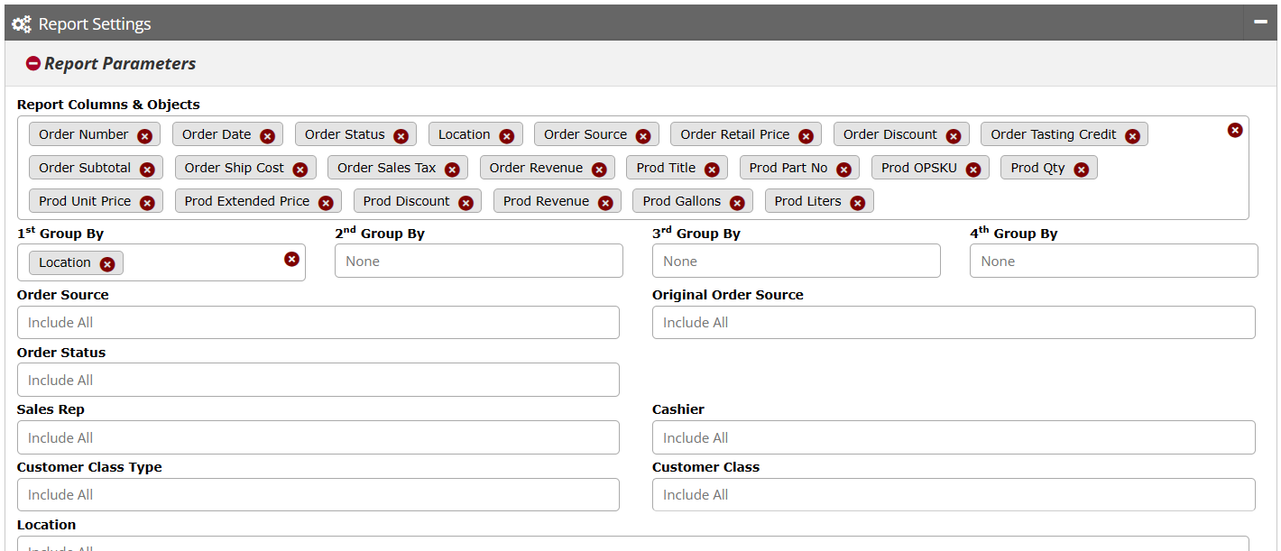 My Reports – OrderPort University