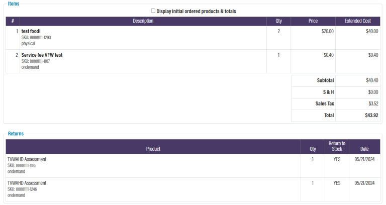 Customer Service Module – OrderPort University