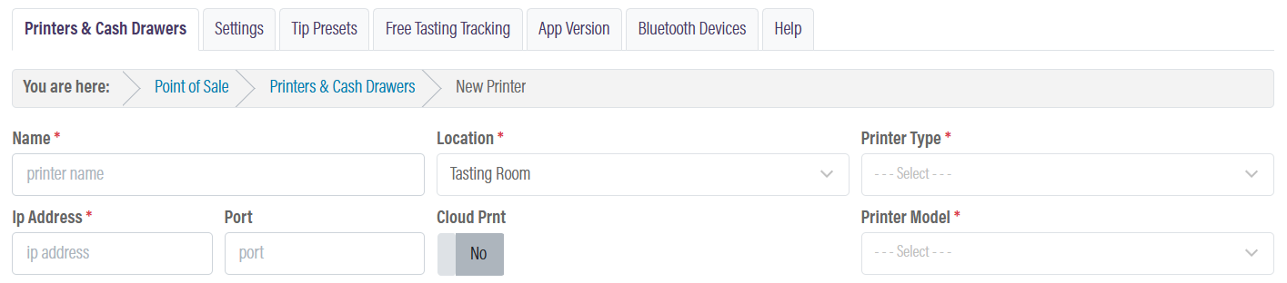 Pairing POS Printers – OrderPort University