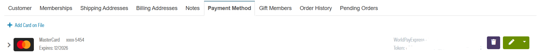 Card On File – OrderPort University
