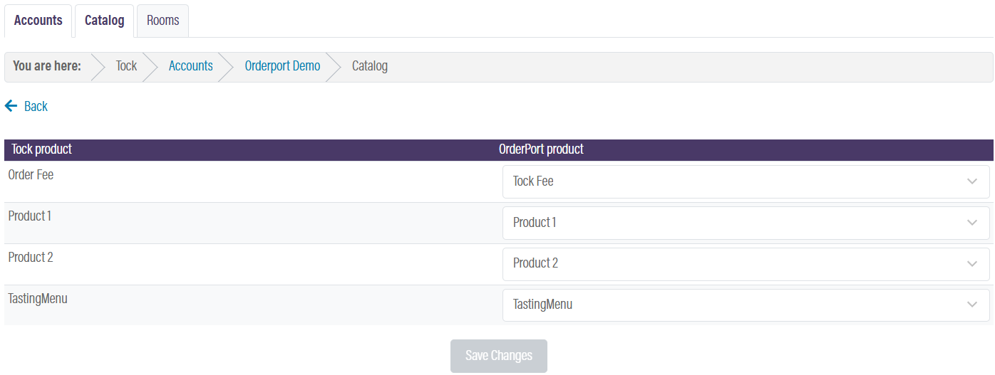 Tock Integration – OrderPort University