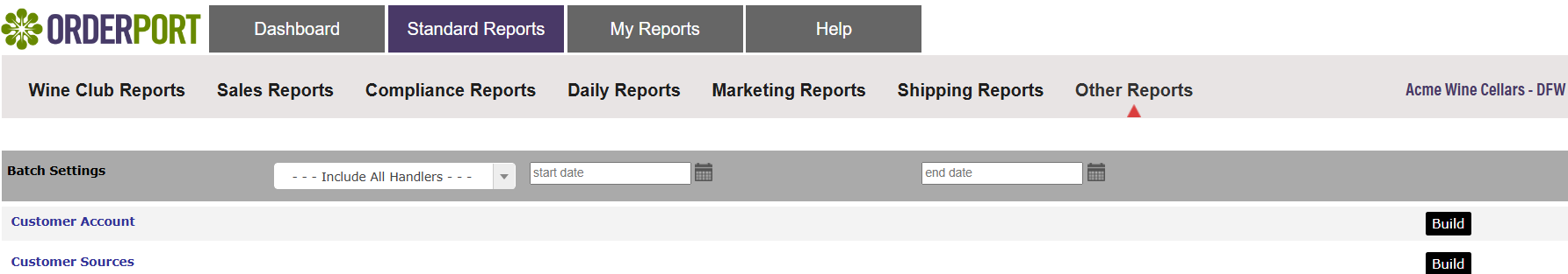 Source Codes – OrderPort University